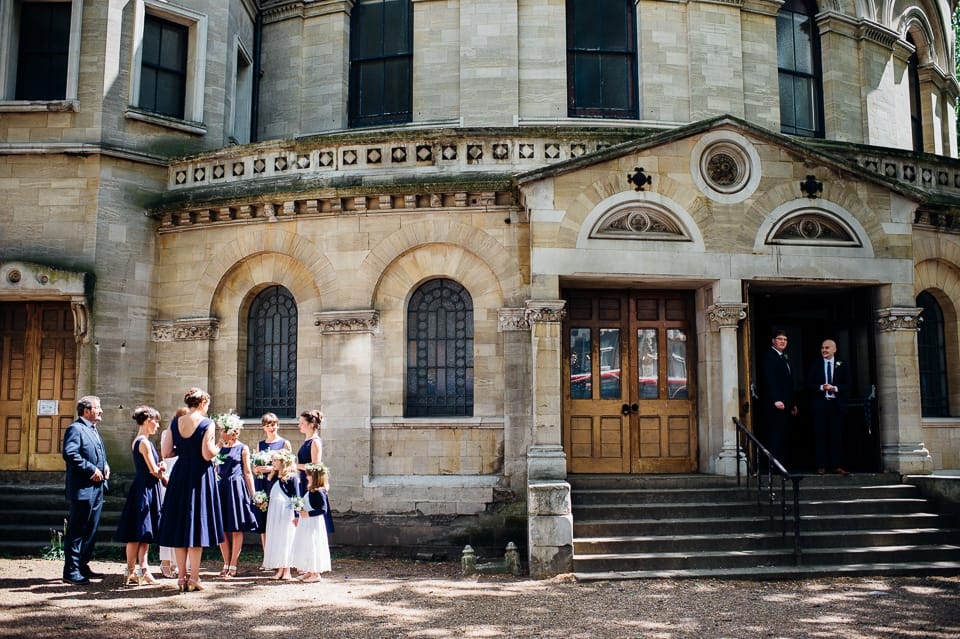 Adam and Katy’s vintage rockin’ wedding at the Round Chapel in East ...